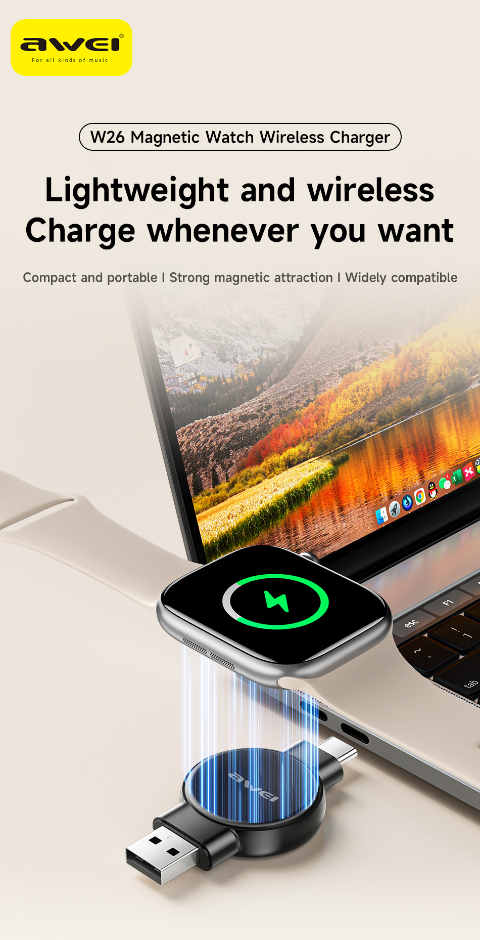 Awei W26 Wireless Fast Chargers – TechPro Factory