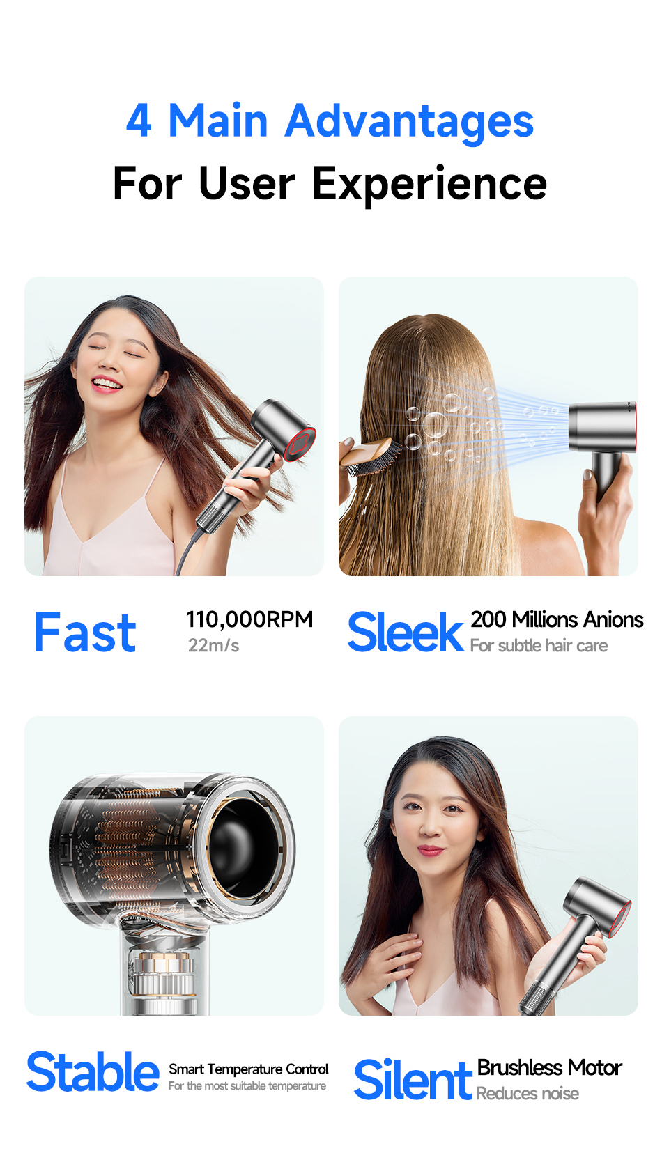 Awei DS-1 Home Appliances Lonic Standing Hair Dryer – TechPro Factory