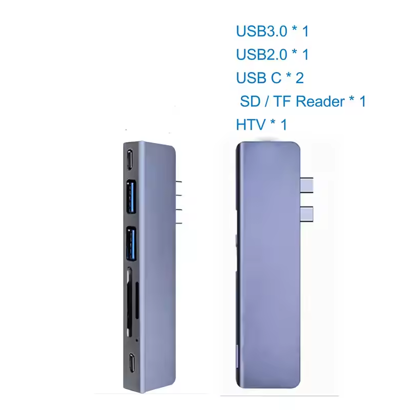 Recci RH08 7 in 2 Hub for Iphone – TechPro Factory