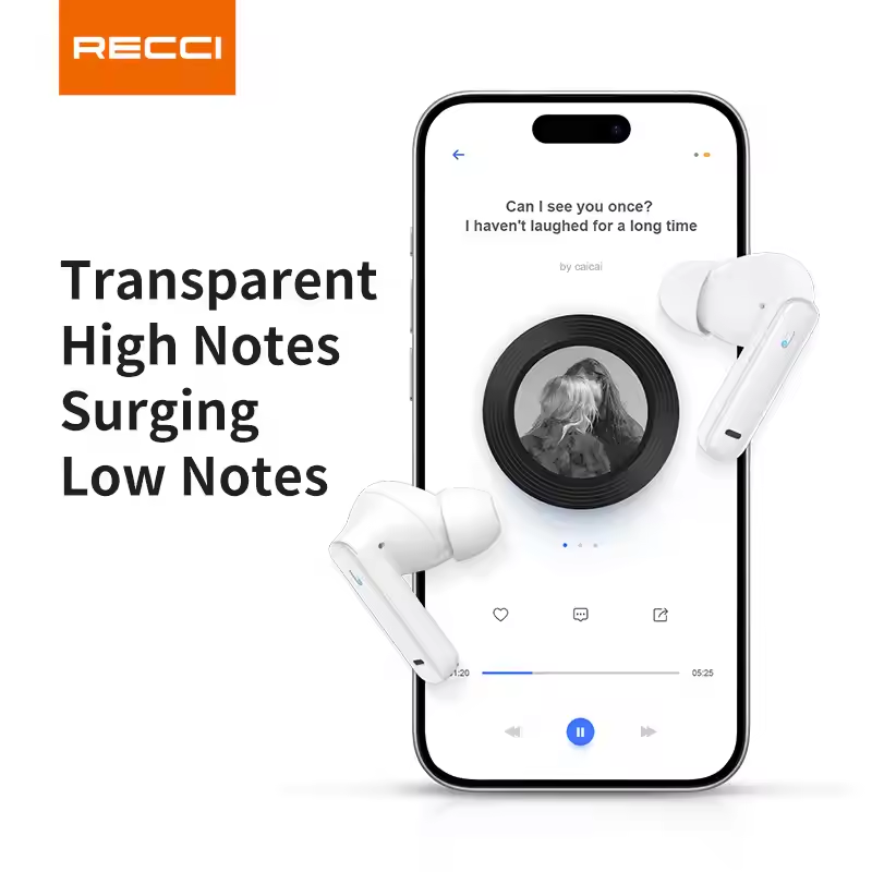 Recci REP-W88 Wireless Bluetooth Earphone – TechPro Factory